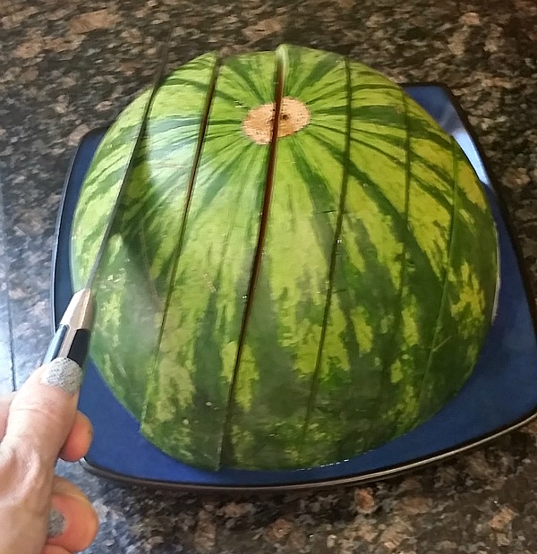 Fast and Easy Way to Slice a Watermelon - Jenny at dapperhouse