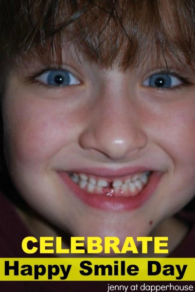 Ideas for Celebrating World Smile Day with Kids - Jenny at dapperhouse