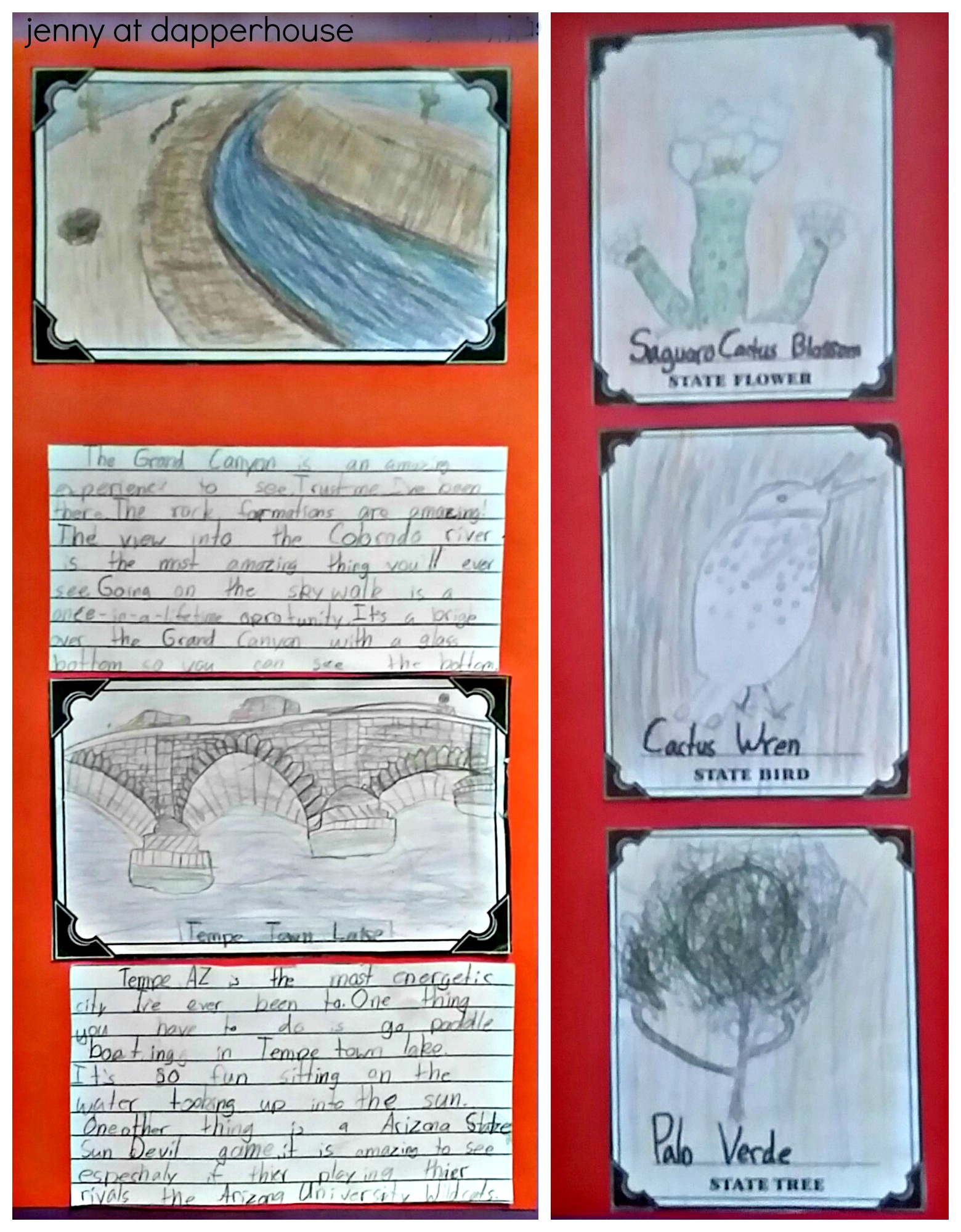 State Float 3D Geography Project Idea for Homeschool - Jenny at dapperhouse