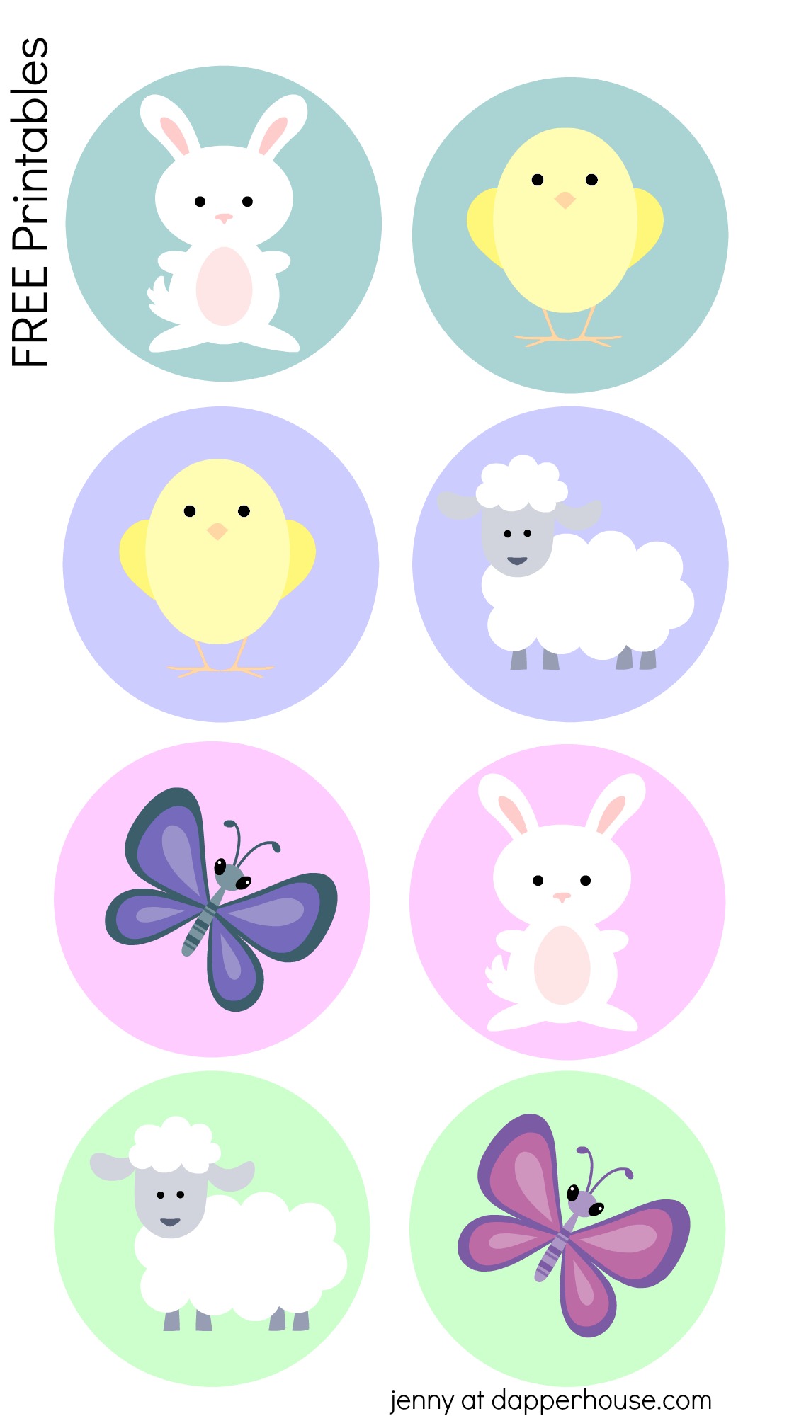 Fun & FREE Easter Printables for Kids - Jenny at dapperhouse