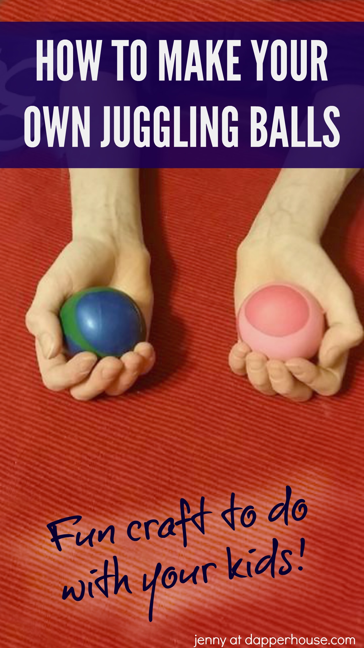 How to Make Your Own Juggling Balls & Stress Balls - Jenny at dapperhouse