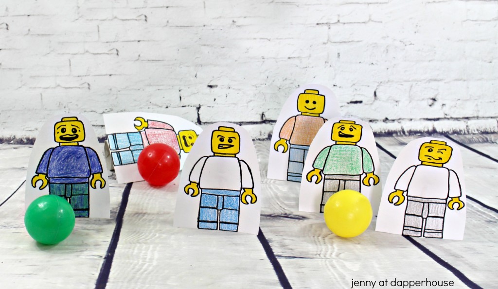 DIY LEGO Minifig Kid's Game Activity with FREE Printables - Jenny at ...