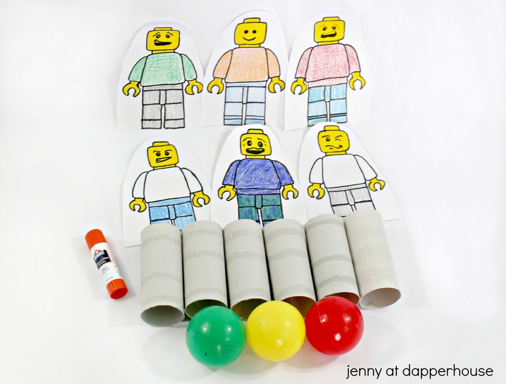 DIY LEGO Minifig Kid's Game Activity with FREE Printables - Jenny at ...