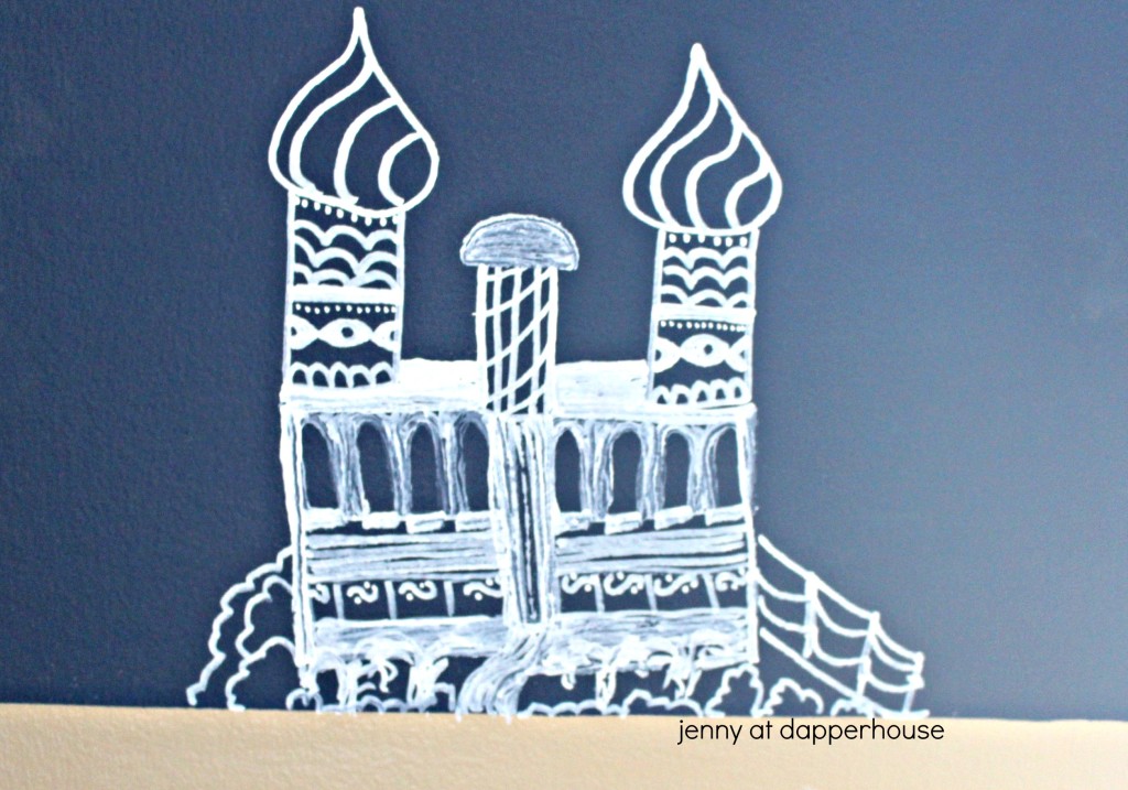 DIY Your Child's Bedroom with an Architectural Wall Border - Jenny at ...