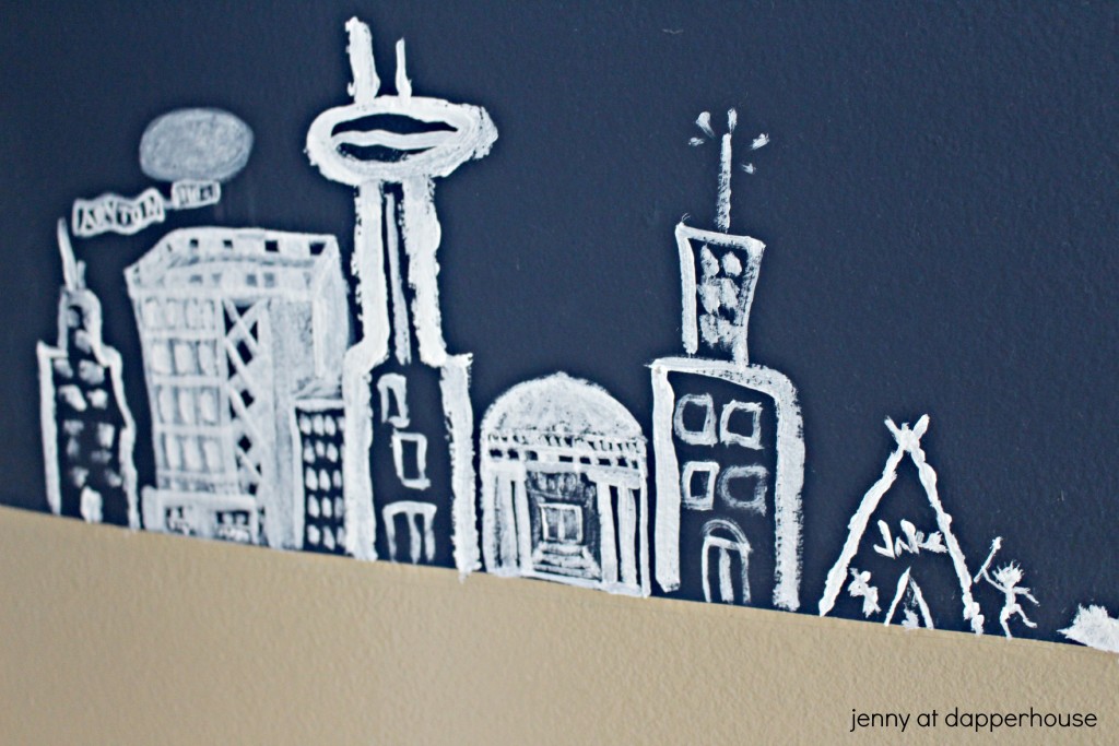 DIY Your Child's Bedroom with an Architectural Wall Border - Jenny at ...