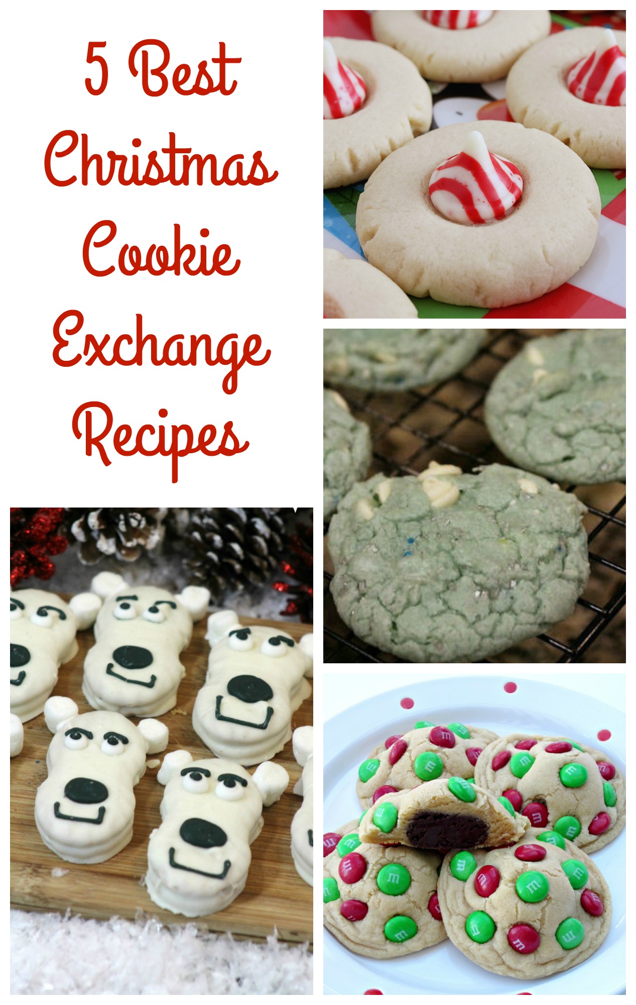 5 BEST Christmas Cookie Exchange Recipes - Jenny at dapperhouse