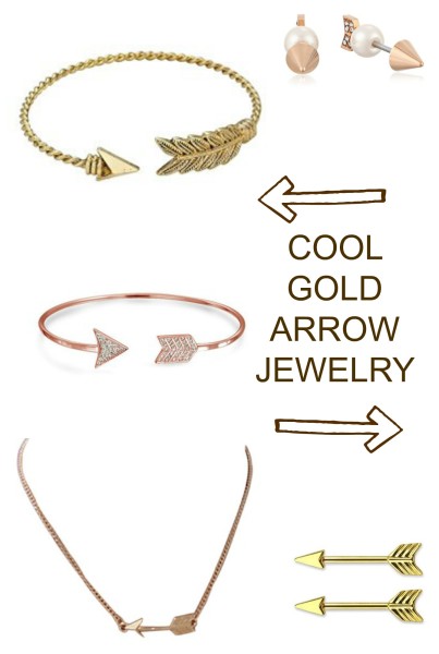 Trendy and Beautiful Gold Arrow Jewelry – Jenny at dapperhouse