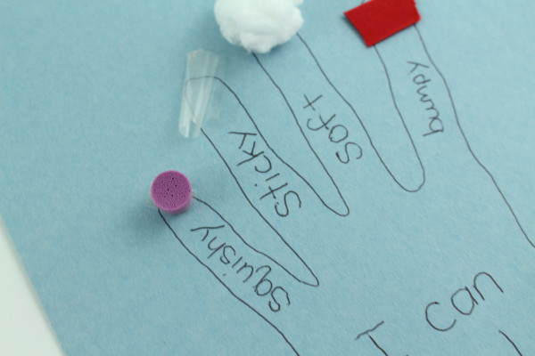 Learning About Texture - Kids Activity and Craft - Jenny at dapperhouse