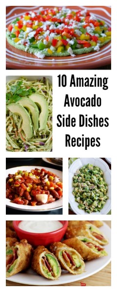 10 Amazing Avocado Side Dishes Recipes - Jenny at dapperhouse