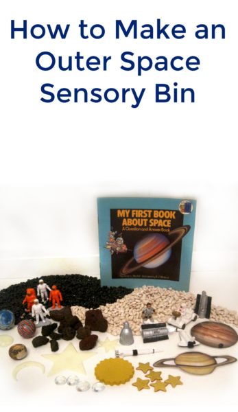 How to Make an Outer Space Sensory Bin - Jenny at dapperhouse