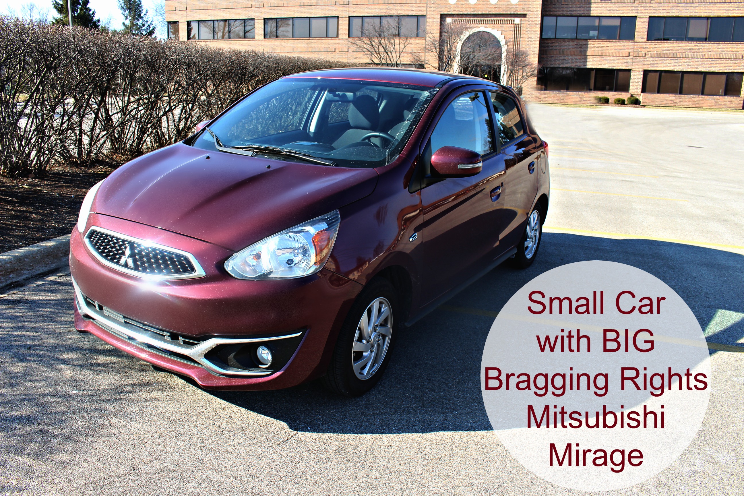 The 2017 Mitsubishi Mirage Review - Small Car Big bragging Rights