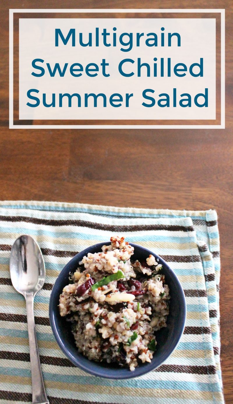 Chilled Multigrain Summer Salad with Cranberries and Almonds - Jenny at ...