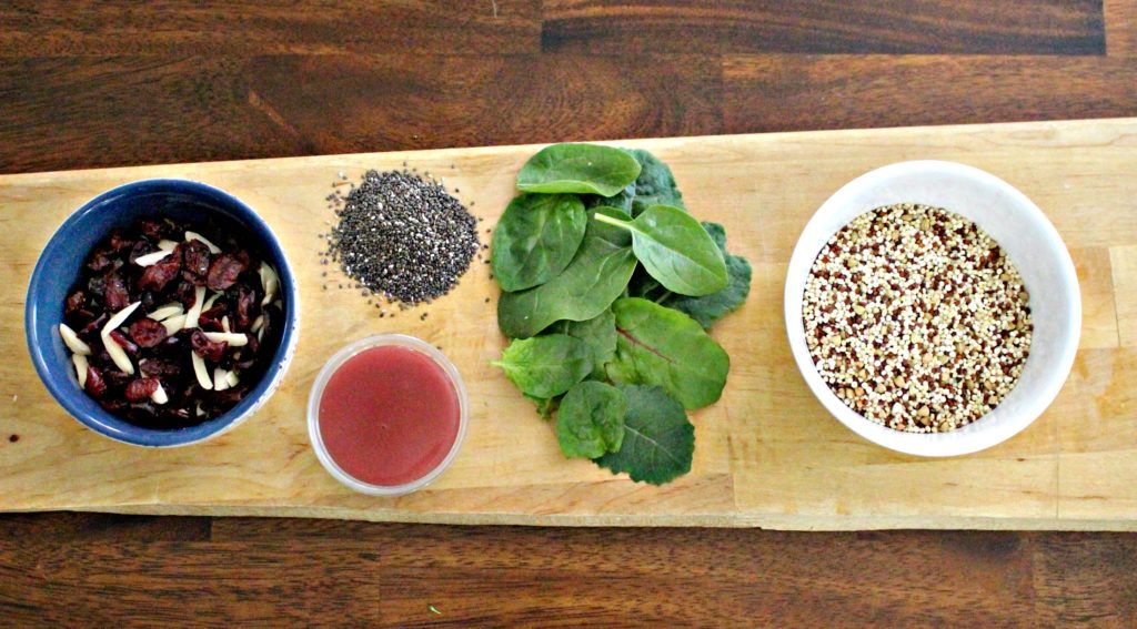 Chilled Multigrain Summer Salad with Cranberries and Almonds - Jenny at ...