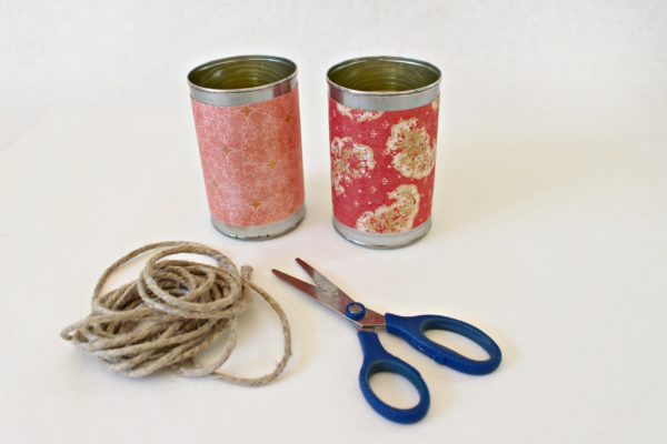 DIY Holiday Soup Can Planters - Jenny at dapperhouse