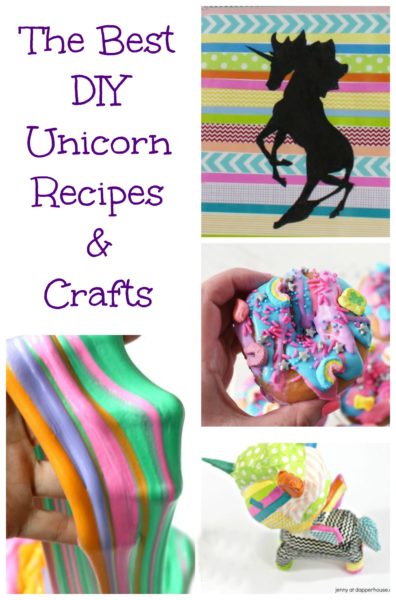 The Best Unicorn Recipes & Crafts - Jenny at dapperhouse