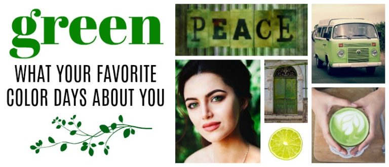 GREEN - What Your Favorite Color Says About You - Jenny at dapperhouse