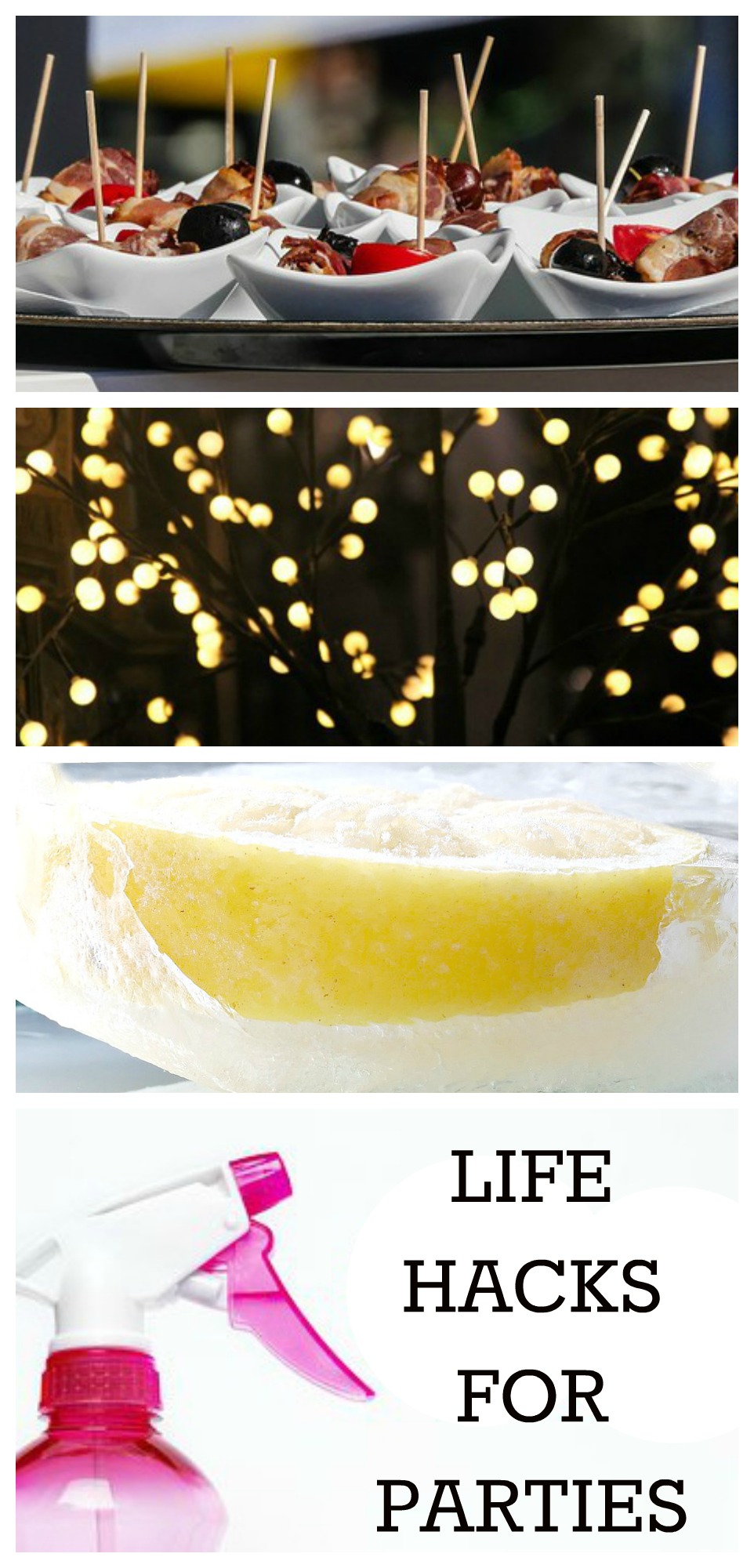 12 Awesome Life Hacks for Parties - Jenny at dapperhouse