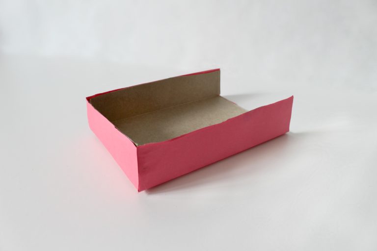 DIY Upcycled Cardboard Parking Garage for Toy Cars - Jenny at dapperhouse