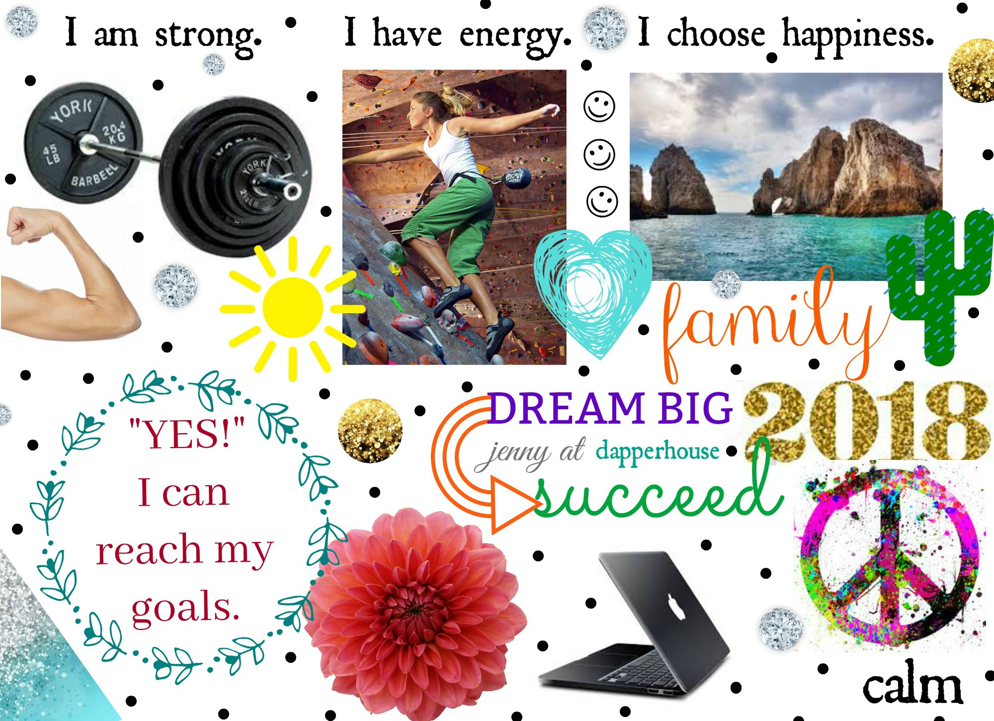 How I Am Creating A New Me in 2018 with Affirmations & Vision Boards ...