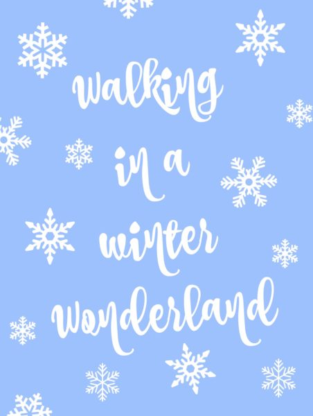 Free Printable Winter Themed Poster Art - Jenny at dapperhouse