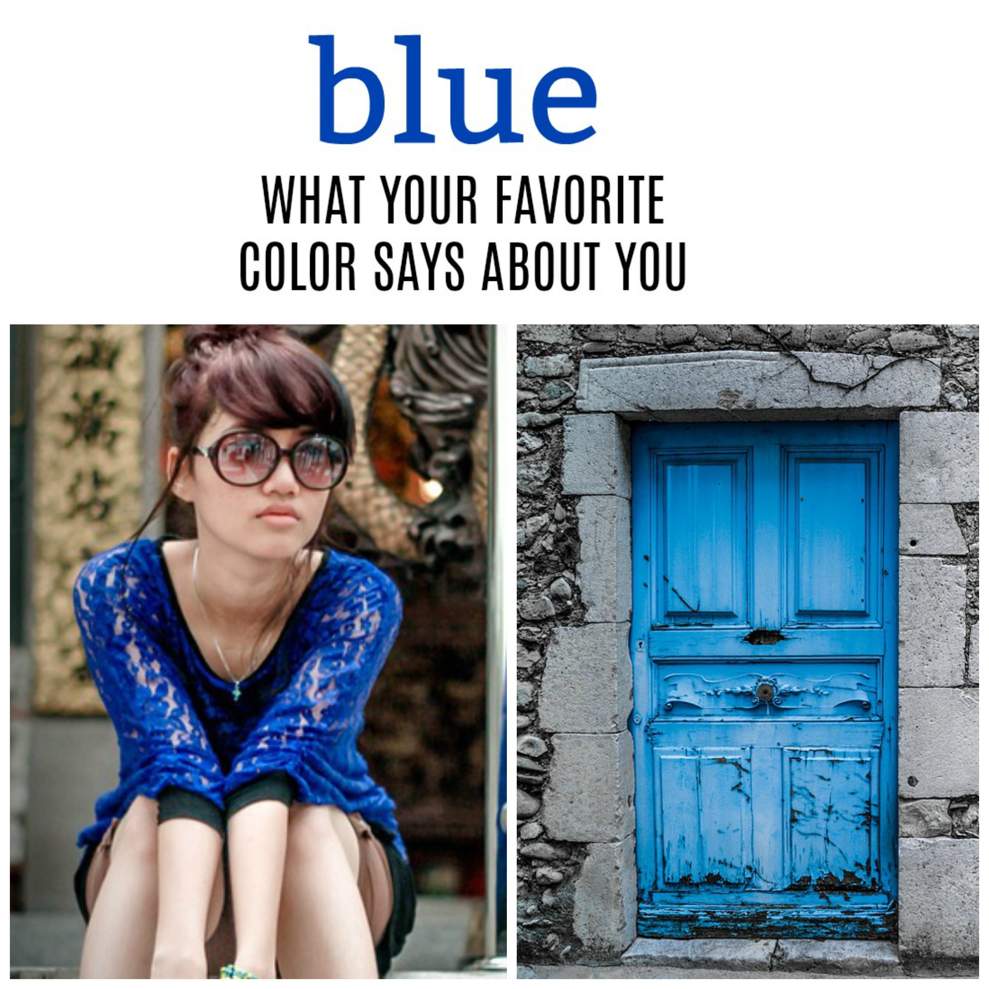 BLUE - What Your Favorite Color Says About You - Jenny at dapperhouse