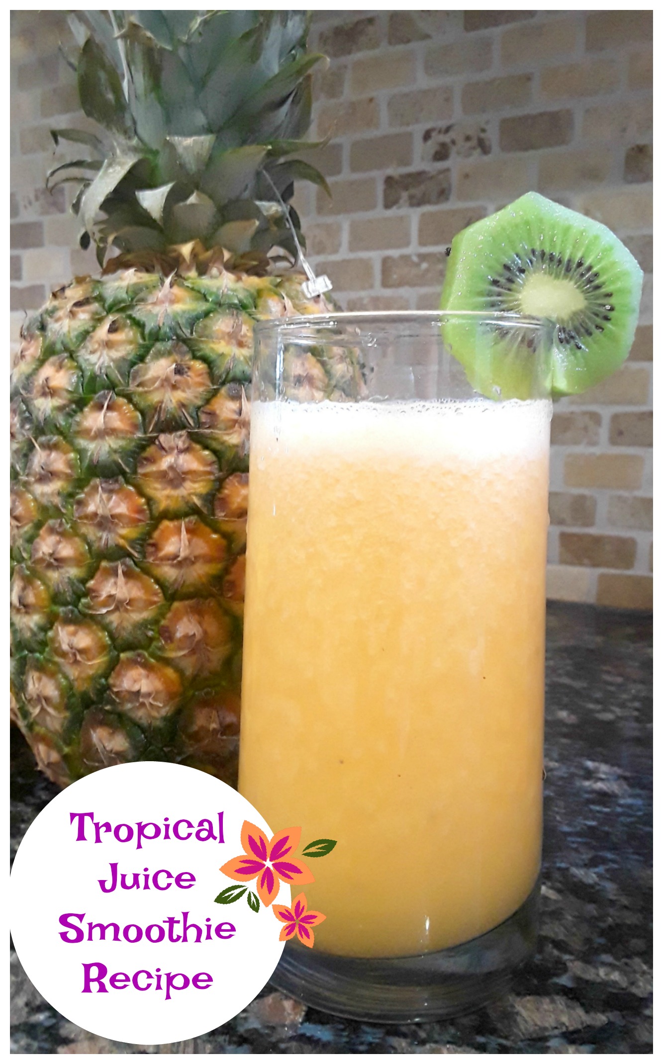 Delicious and Healthy Tropical Hawaiian Smoothie Recipe - Jenny at ...