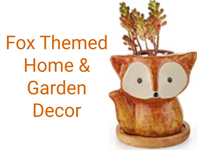 Fox Themed Home & Garden Decor - Jenny at dapperhouse