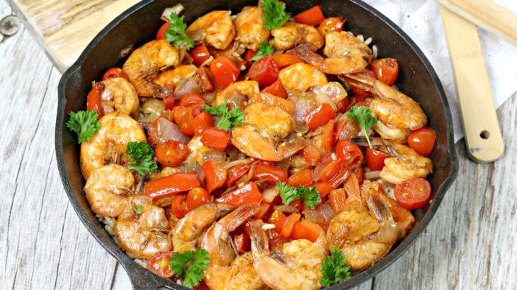 Delicious Spanish Shrimp and Rice Recipe
