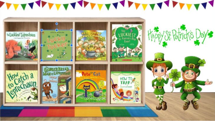 St. Patrick's Day Virtual Online Library for Kids (Bitmoji) - Jenny at ...