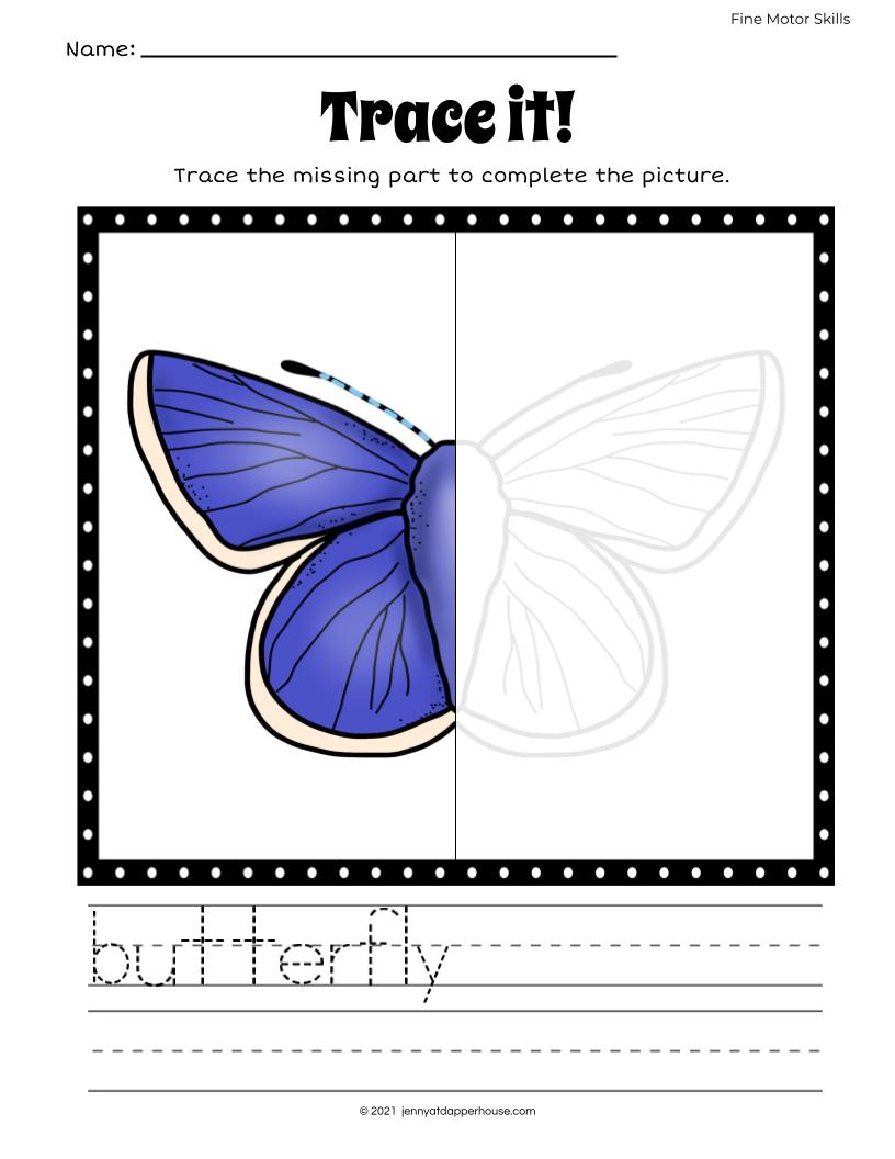 Free Printables All About Butterflies Learning Activity Pack - Jenny at ...