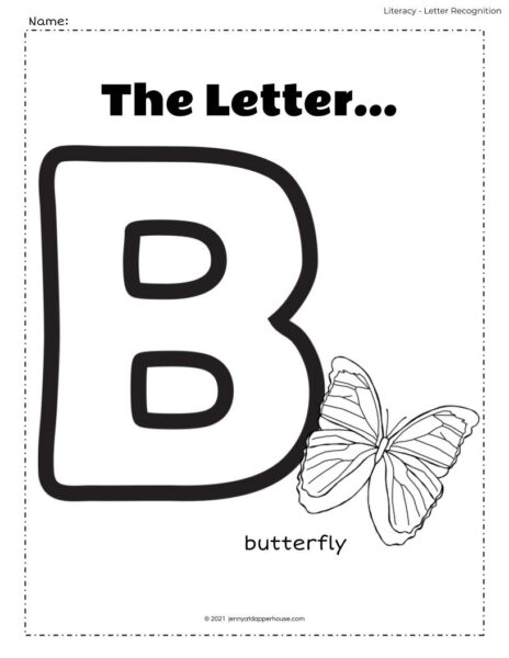 Free Printables All About Butterflies Learning Activity Pack - Jenny at ...