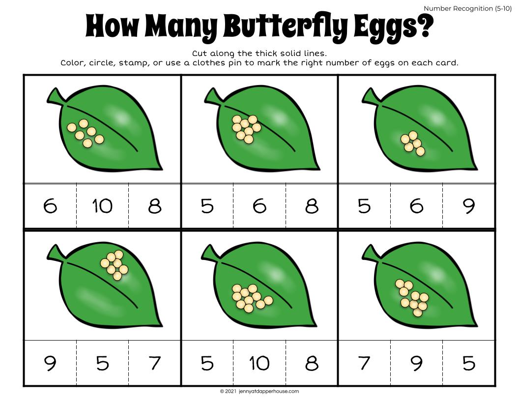 Free Printables All About Butterflies Learning Activity Pack - Jenny at ...