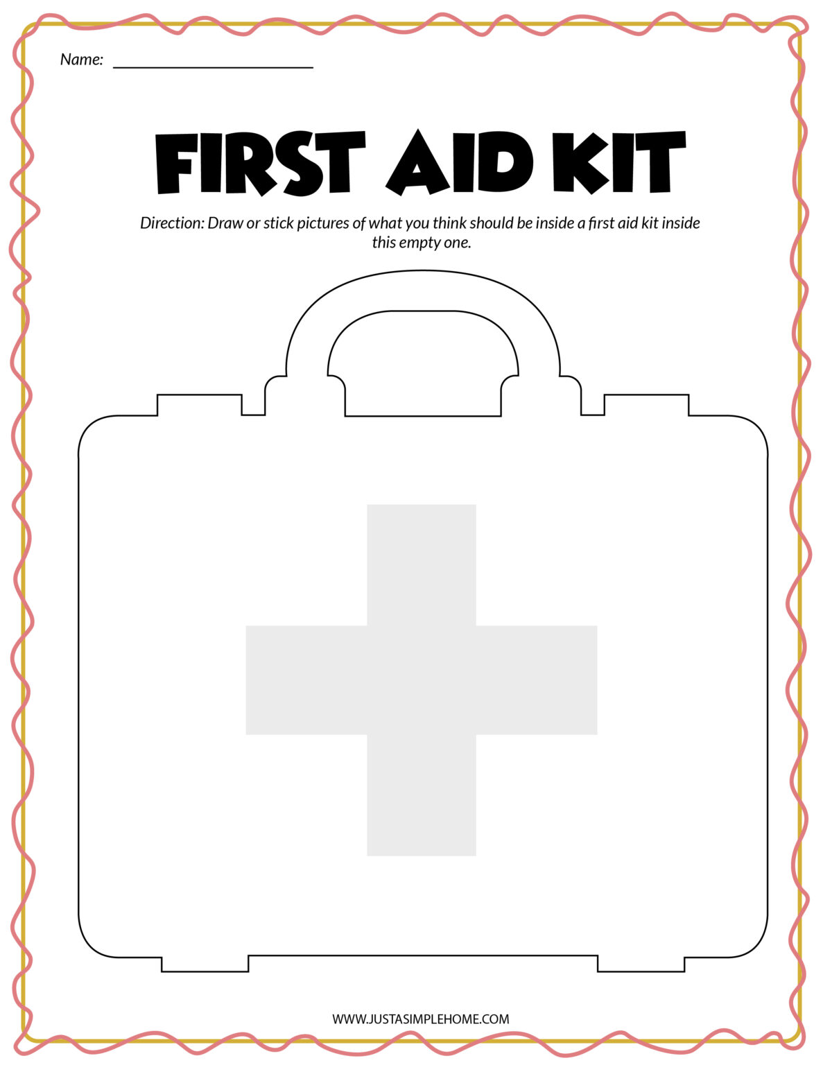 Free Printable Packet for Kids to Learn About First Aid - Jenny at ...