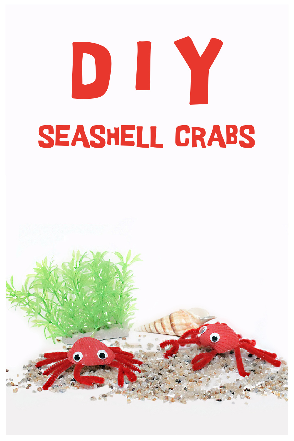 Seashell Crab Craft DIY Seashell Crabs - Jenny at dapperhouse